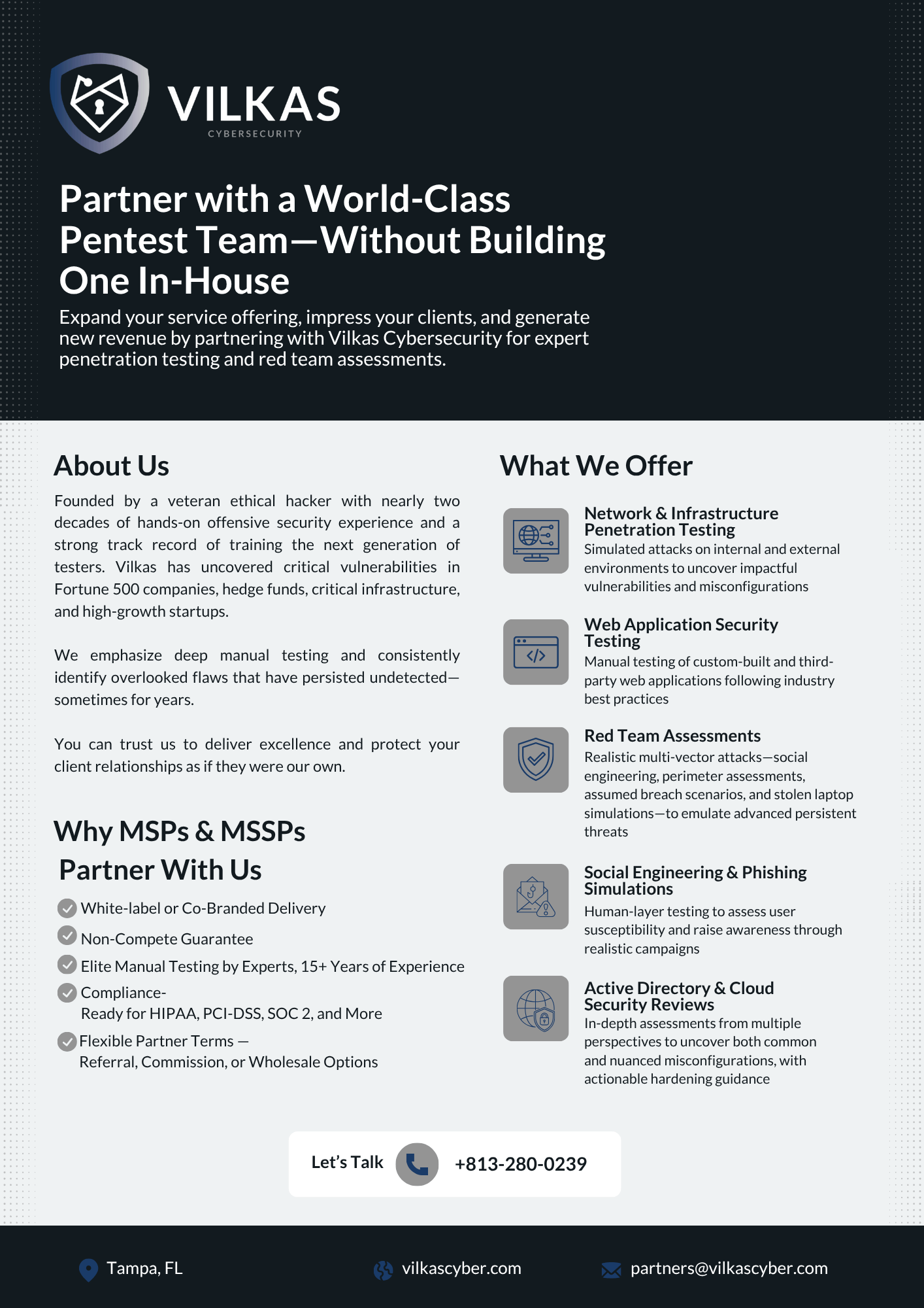 MSSP/MSP Partnership | Vilkas Cybersecurity